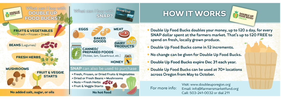 GET INVOLVED! | Double Up Food Bucks Oregon